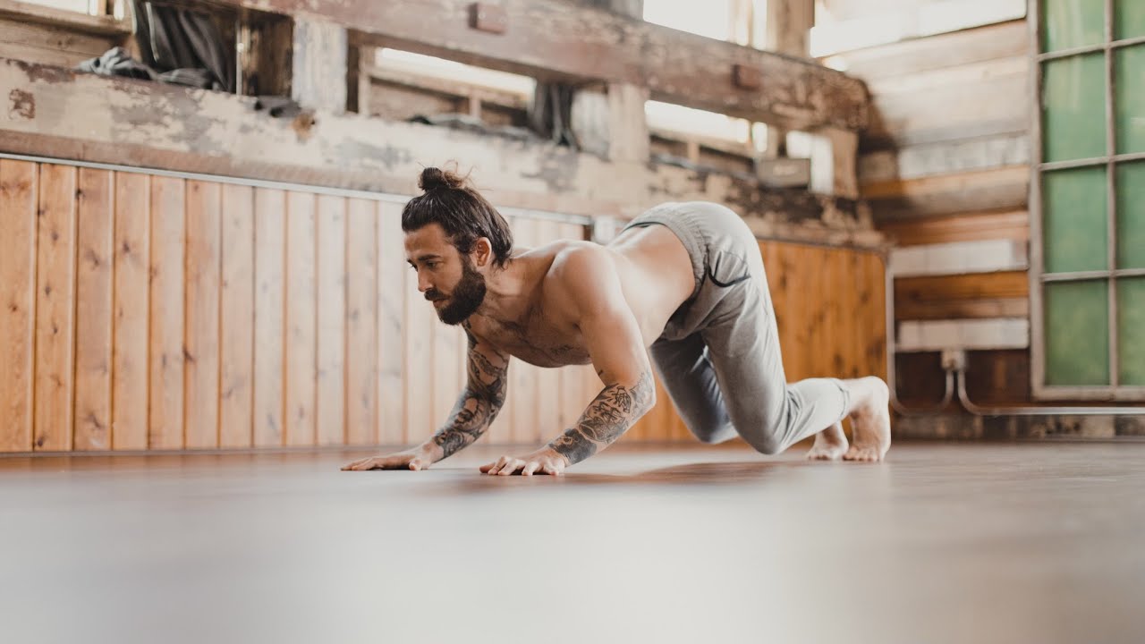 Strength Based Vinyasa | Yoga with Patrick Beach - YouTube