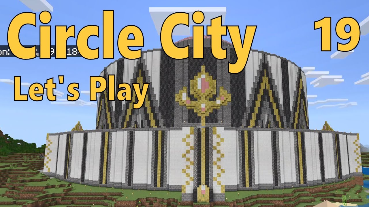 Circle City Minecraft Let's Play EP 19 | Building a Bridge - YouTube
