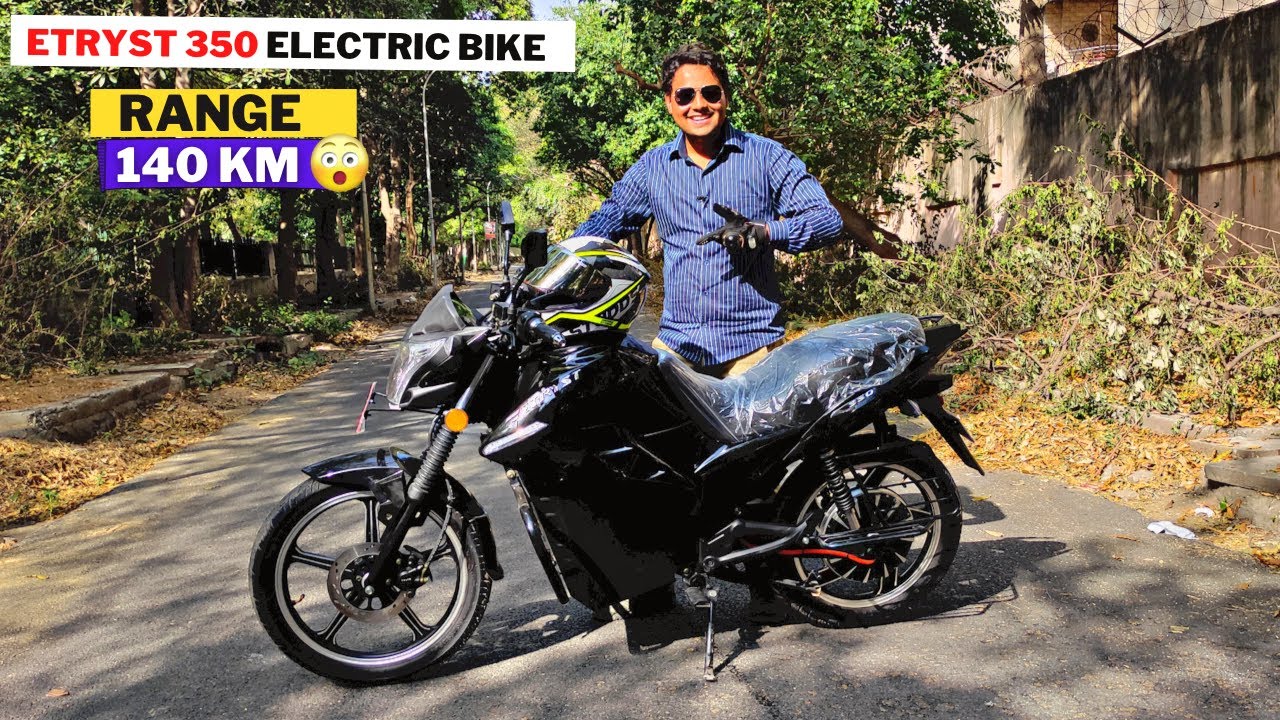 Pure EV eTryst 350 electric bike | Ride Impression - 140 km range के ...