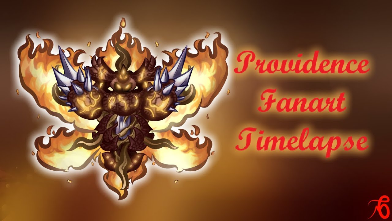 Terraria Calamity Providence Fanart Timelapse - "The Profaned Flame" by ...