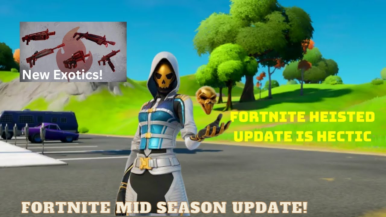 Fortnite Heisted Mid-Season Update is Hectic!!! (Friday Shenanigans ...