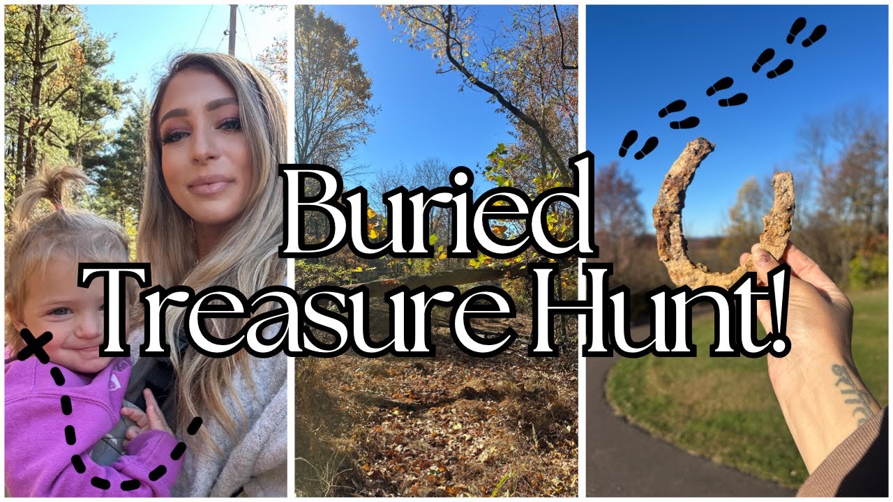 Look What We Found | Buried Treasure Hunt | Easy Fall Meals! - YouTube