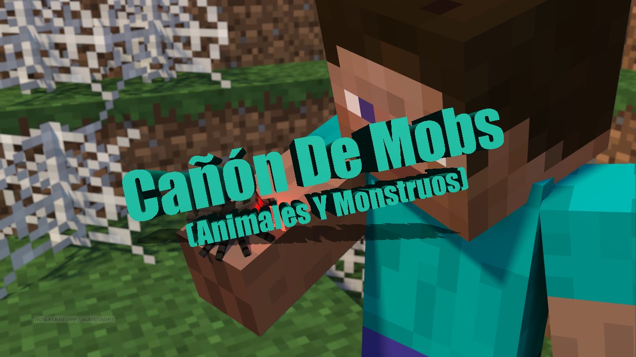 Cañón De Mobs | Minecraft Tutoriales | GamerDamz11 - YouTube