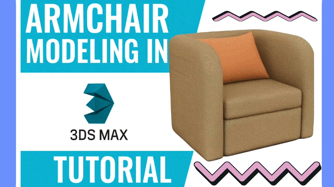 3ds Max Armchair Modeling for Beginners - YouTube