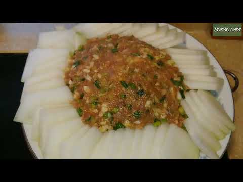 How to cook winter melon with minced pork - YouTube