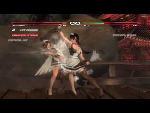 DEAD OR ALIVE 5 Last Round Nyotengu vs Mai