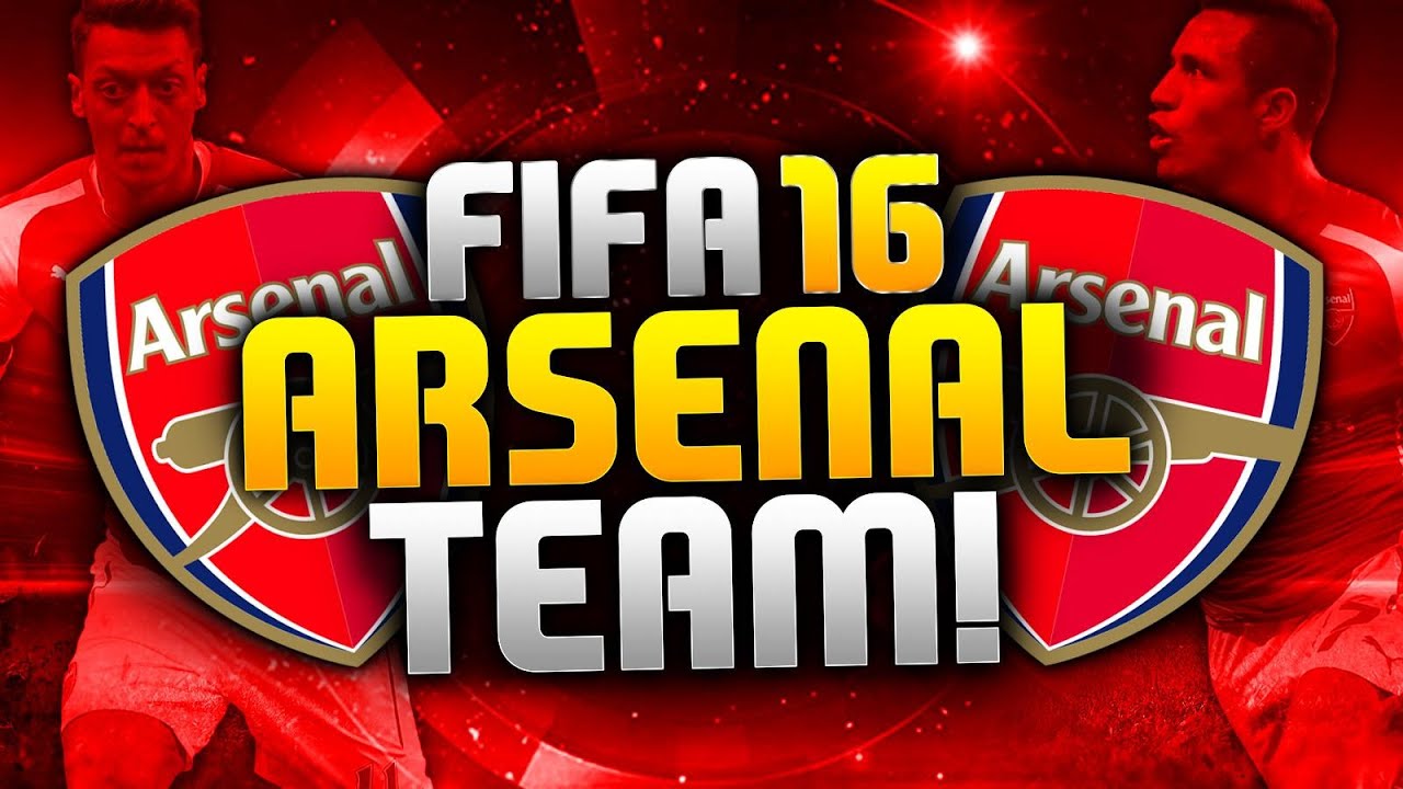 FIFA 16 ARSENAL TEAM - POTENTIAL LINEUP - YouTube