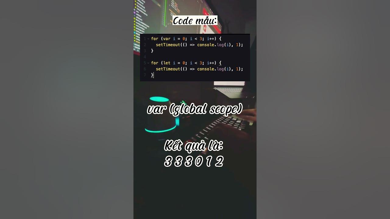 Let và var trong vòng lặp #dev #javascript #interviewquestions - YouTube