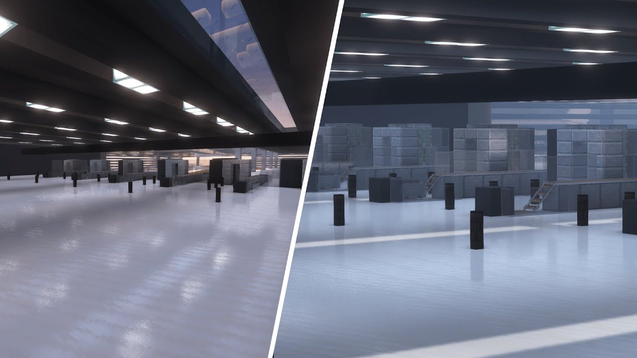 MINECRAFT | How to Build a Realistic Modern AIRPORT | Security Check ...