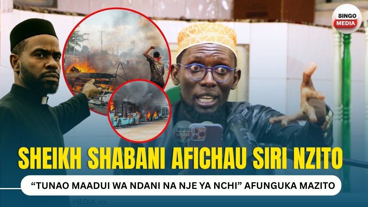 "HUU NDIYO UKWELI ULIOJIFICHA KWA WANAODAI HAKI KWA MAANDAMANO" SHEKH ...