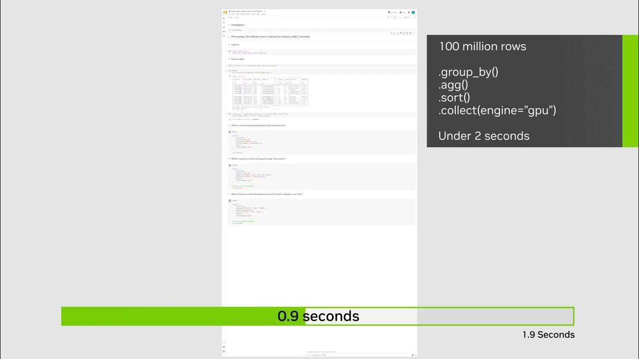Processing 100 Million Rows Of Data In Under 2 Seconds With Polars Gpu Engine Powered By Rapids