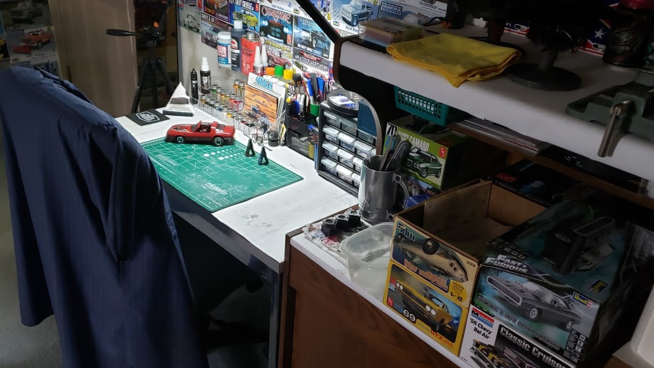 Model car stash and hobby room. @modelcarvideos5829 - YouTube