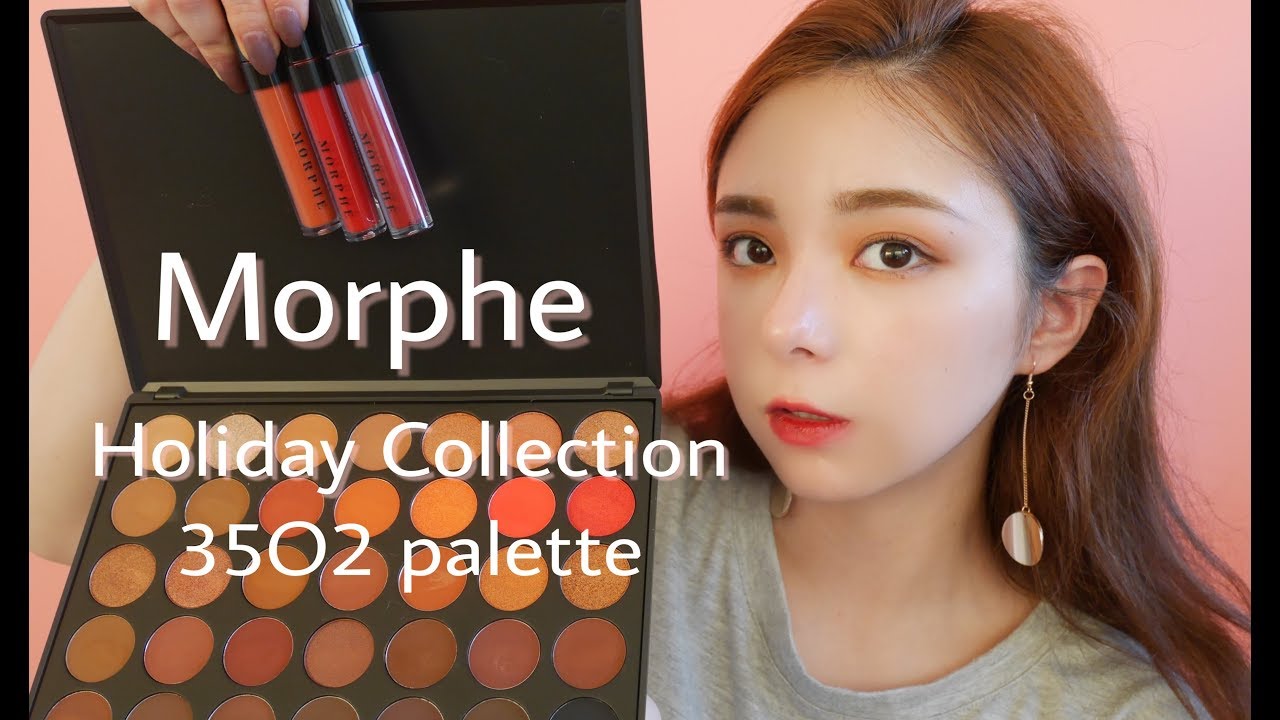 🔥超级划算 不买会后悔/Morphe 35O2 palette眼影盘试色/Morphe holiday collection 爆炸划算🔥/一定 ...