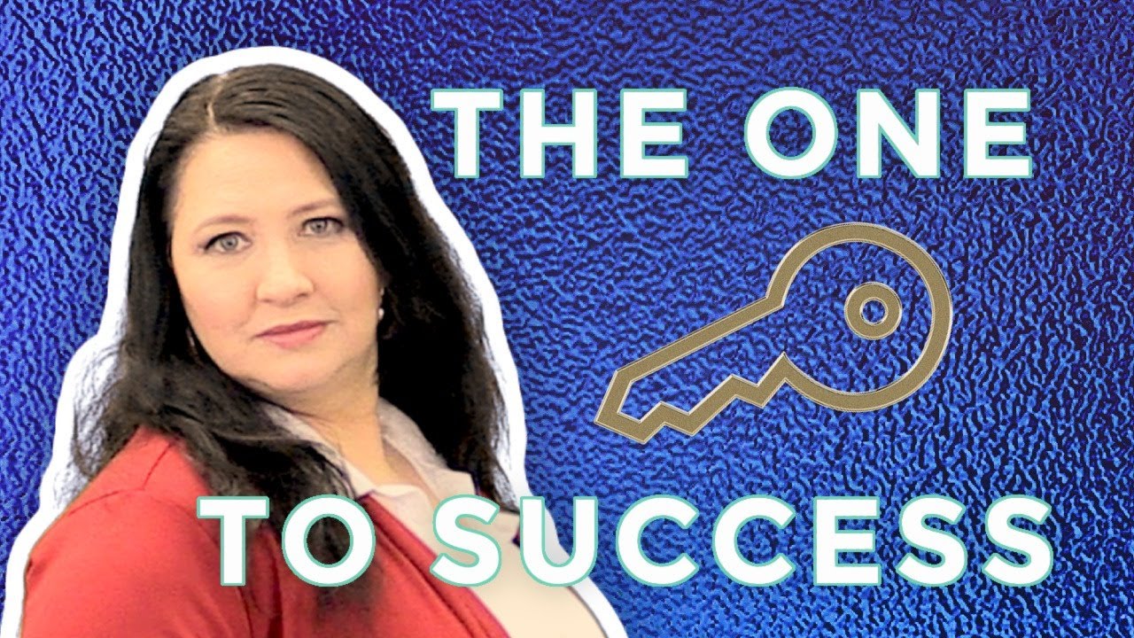 The One Key To Success - YouTube