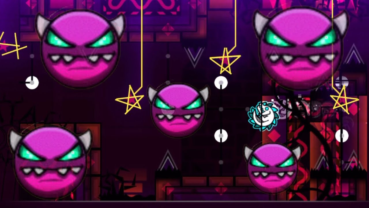 A demon park remake! Fantasy Park By: Unbihexium (Geometry Dash medium ...
