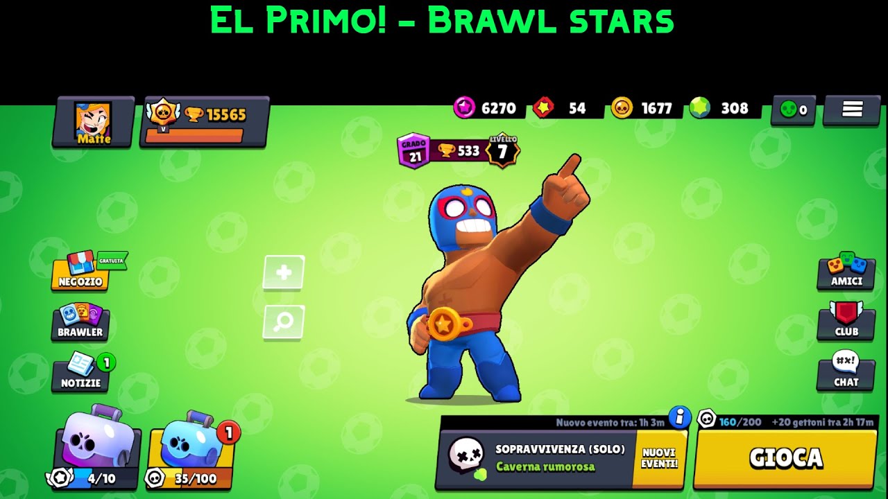 El Primo! - Brawl stars - YouTube