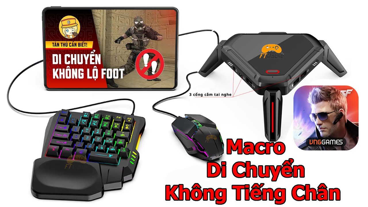 Hướng Dẫn Macro Crossfire: Legends Phụ Kiện Phím Chuột Di Chuyển Không ...