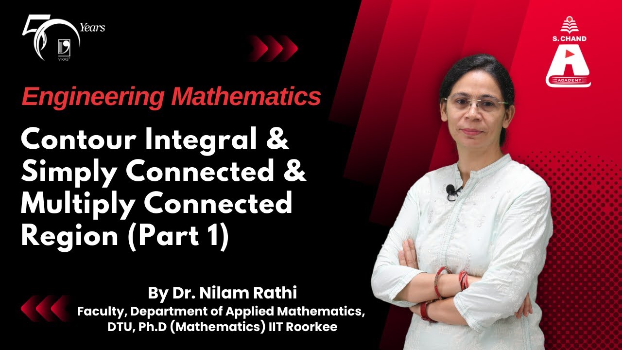 Contour Integral & Simply Connected & Multiply Connected Region (Part 1 ...