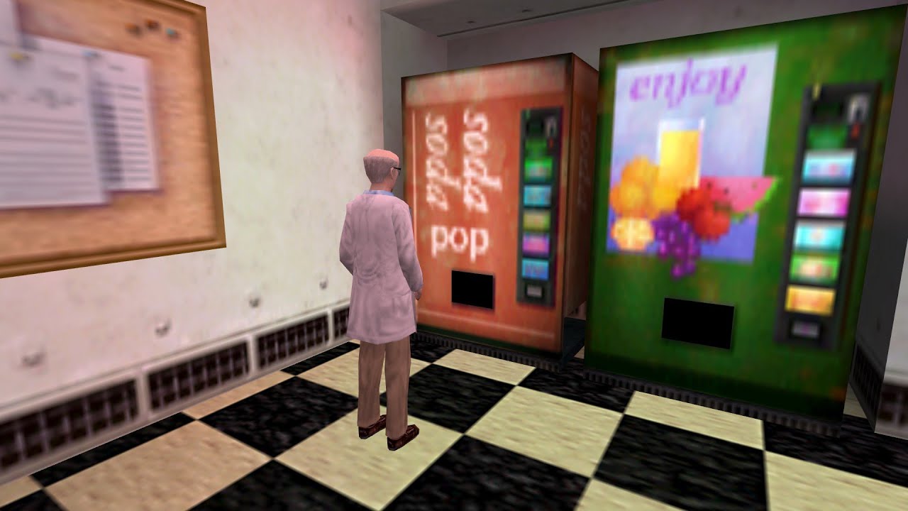 How to use the vending machine but it`s Half-Life SFX - YouTube