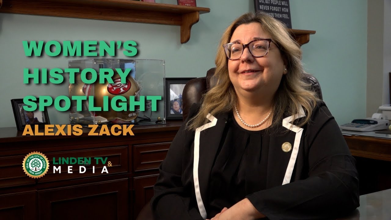 City of Linden | Women's History Spotlight | Alexis Zack - YouTube