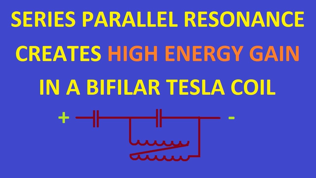 Series parallel bifilar coil resonance, creates high energy gain. - YouTube