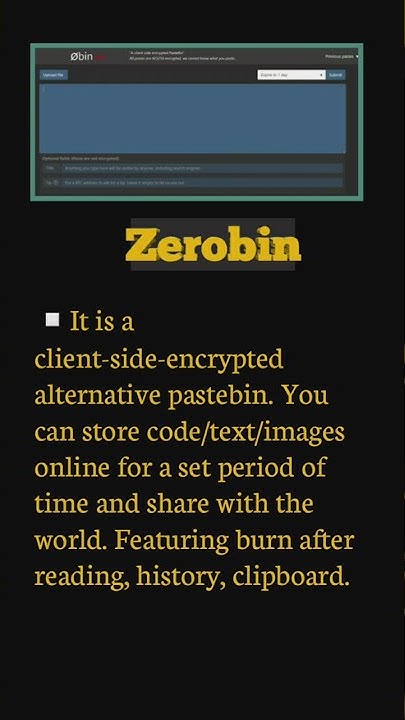 A client side encrypted PasteBin #shorts - YouTube