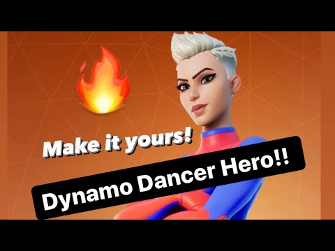 Build A Hero DYNAMO DANCER FORTNITE Showcase! Chapter 2 Season 4 ...