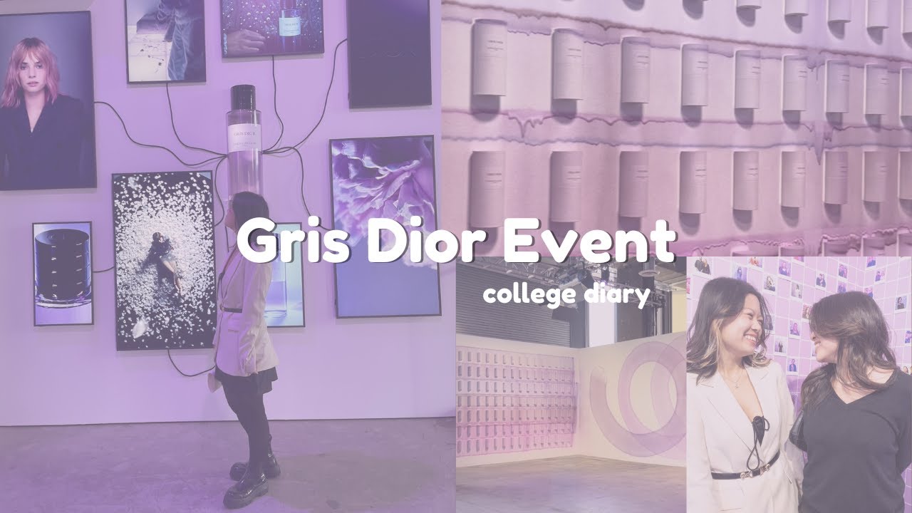 🤍 DIOR GRIS EVENT 💜 COLLEGE DIARY pt 3 🤍 as a Belgian 🇧🇪 living in the ...