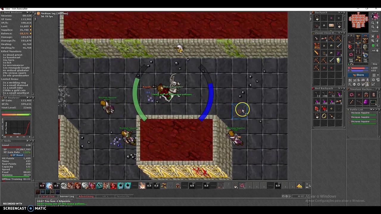 Elite knight Hunt Hero Cave!! Sem mimimi - YouTube
