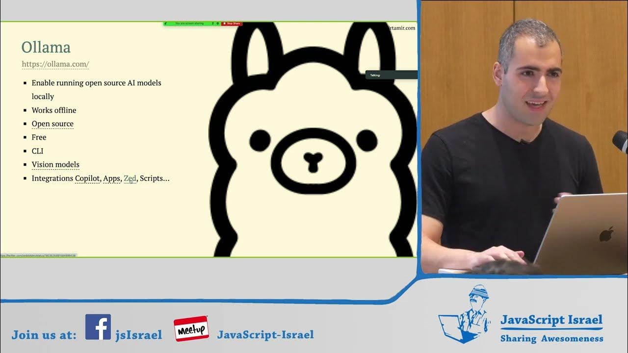 Adding AI Capabilities to React Apps with Vercel AI SDK - Nir Tamir (Hebrew) - YouTube