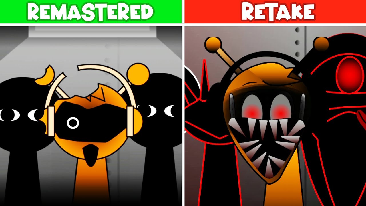 Corruptbox Remastered But Sprunki VS Corruptbox Retake But Sprunki ...