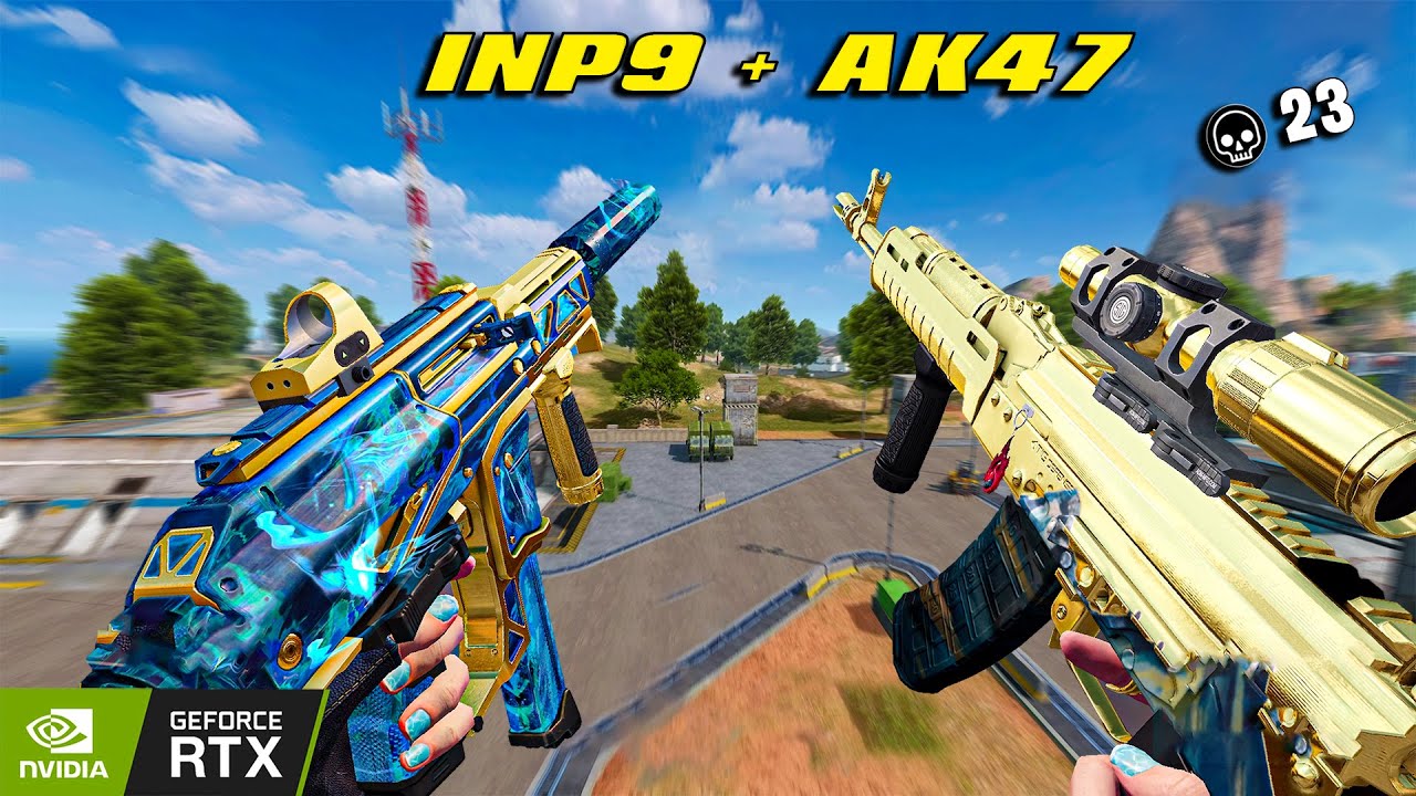 INP9 + AK47 scope 6 solo 23 kill Blood strike max graphic rtx 2060 ...