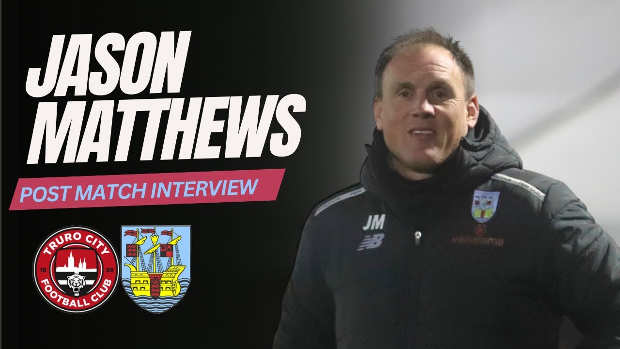 Reaction | Jason Matthews (Truro City - Away) - YouTube