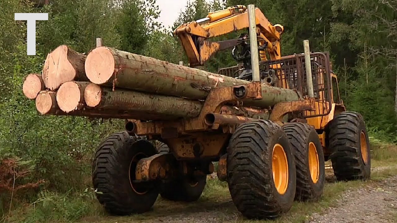 FORESTRY MACHINES AT WORK - MODERN FORESTRY MACHINES AND TECHNOLOGY ...