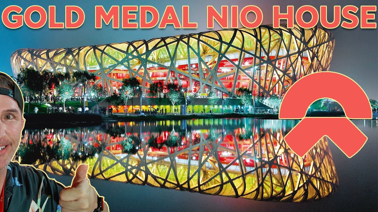 OLYMPICS NIO HOUSE is SO CROWDED 😮 Busiest NIO House in Beijing?! - YouTube