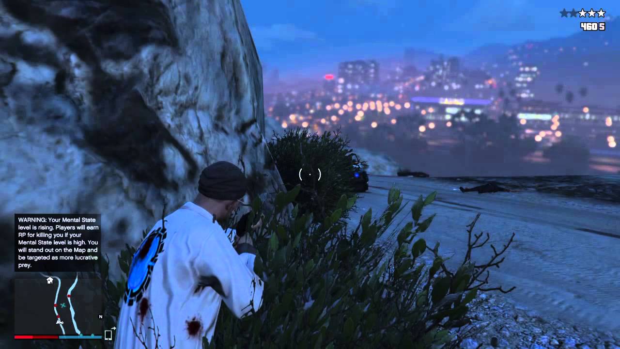 First person and 3rd person rampage gta5 ps4 - YouTube
