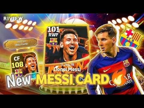 The New Efootball Messi {Blitz Curler} Version 108 Rated is something ...