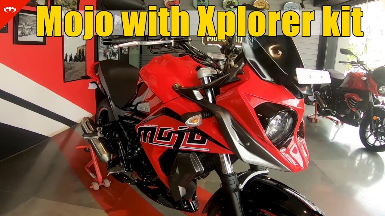 Mahindra Mojo 300 with Xplorer Kit walkaround | IAMABIKER - YouTube