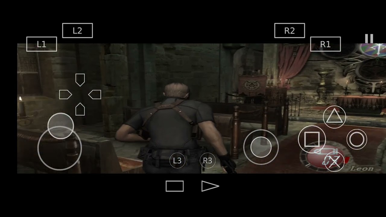 I play resident evil 4 in my mobile ps2 games part #ps2 game lover ...