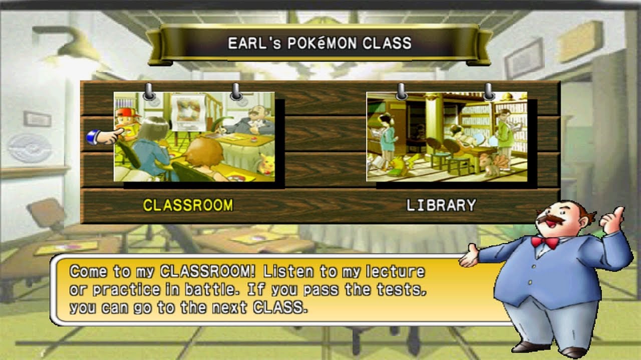 Pokémon Stadium 2 - Episode 35 - Earl's Pokémon Academy - Trainers ...