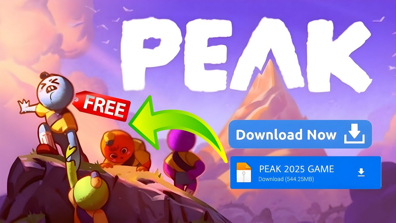 How to get PEAK for Free! PEAK Free Download for Steam! | How To ...