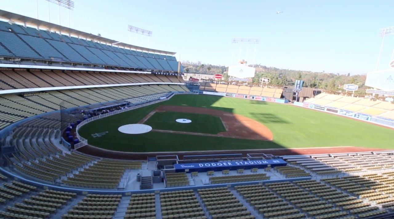 Exploring Los Angeles Dodgers Baseball Stadium - YouTube