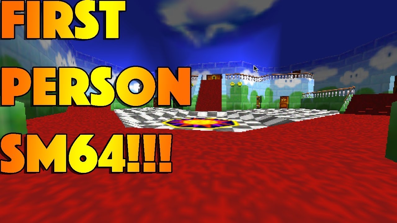 First-Person View Super Mario 64! - SM64 Mod Showcase - YouTube
