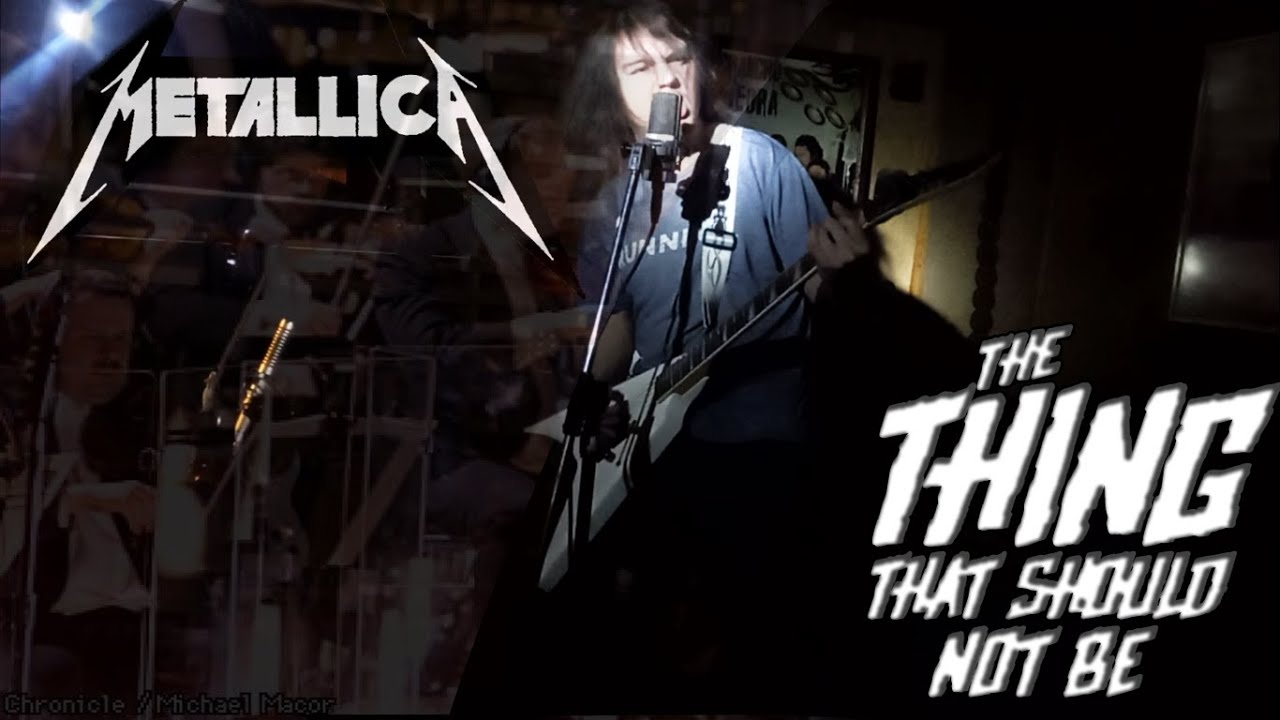 Metallica - The Thing That Should Not Be (S&M) (VOCALS/GUITAR COVER ...