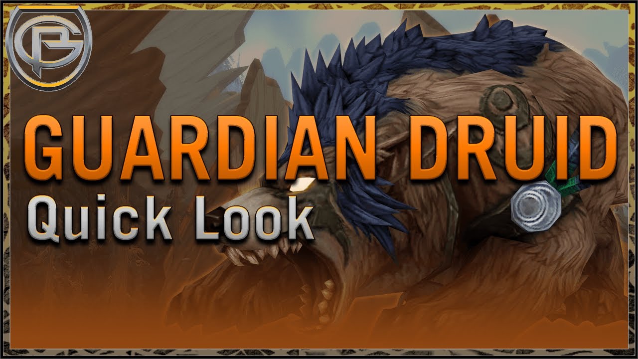 Guardian Druid - Shadowlands: Quick Look - YouTube