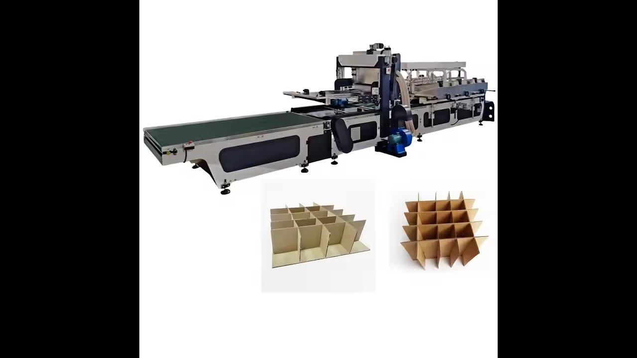 Automatic Divider Partition Assembler Corrugated Carton Box Dividers ...