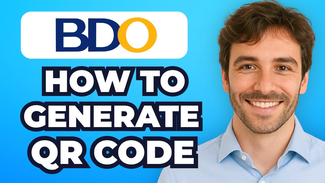 How to Create a QR Code in BDO Online Banking - YouTube