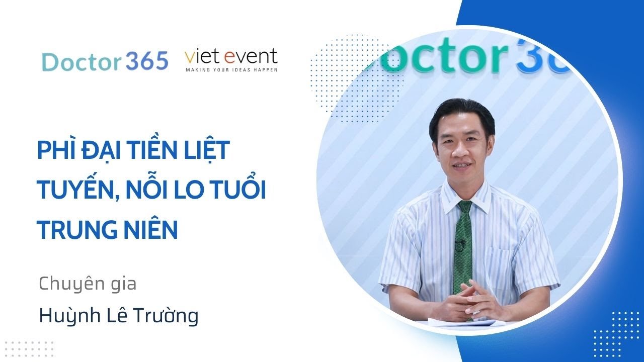Doctor 365 HTV7 - Phì đại tiền liệt tuyến, nỗi lo tuổi trung niên - YouTube
