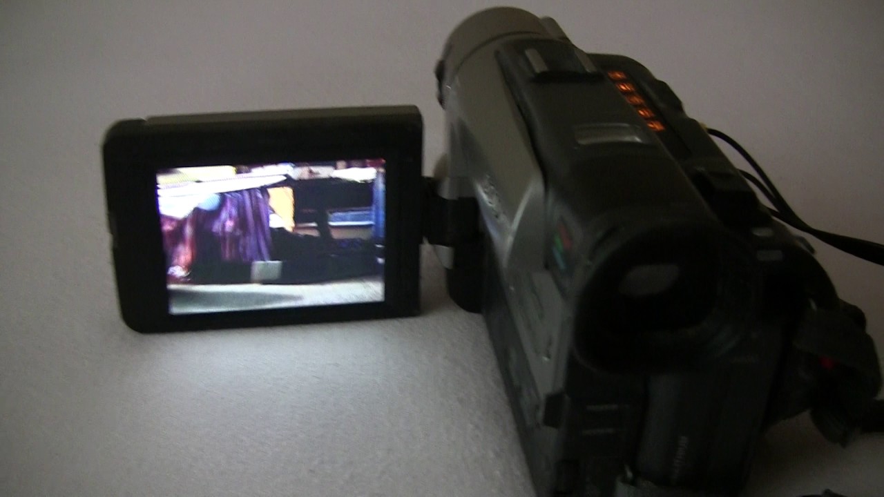 Sony TRV 95 - Funktionsvideo - YouTube
