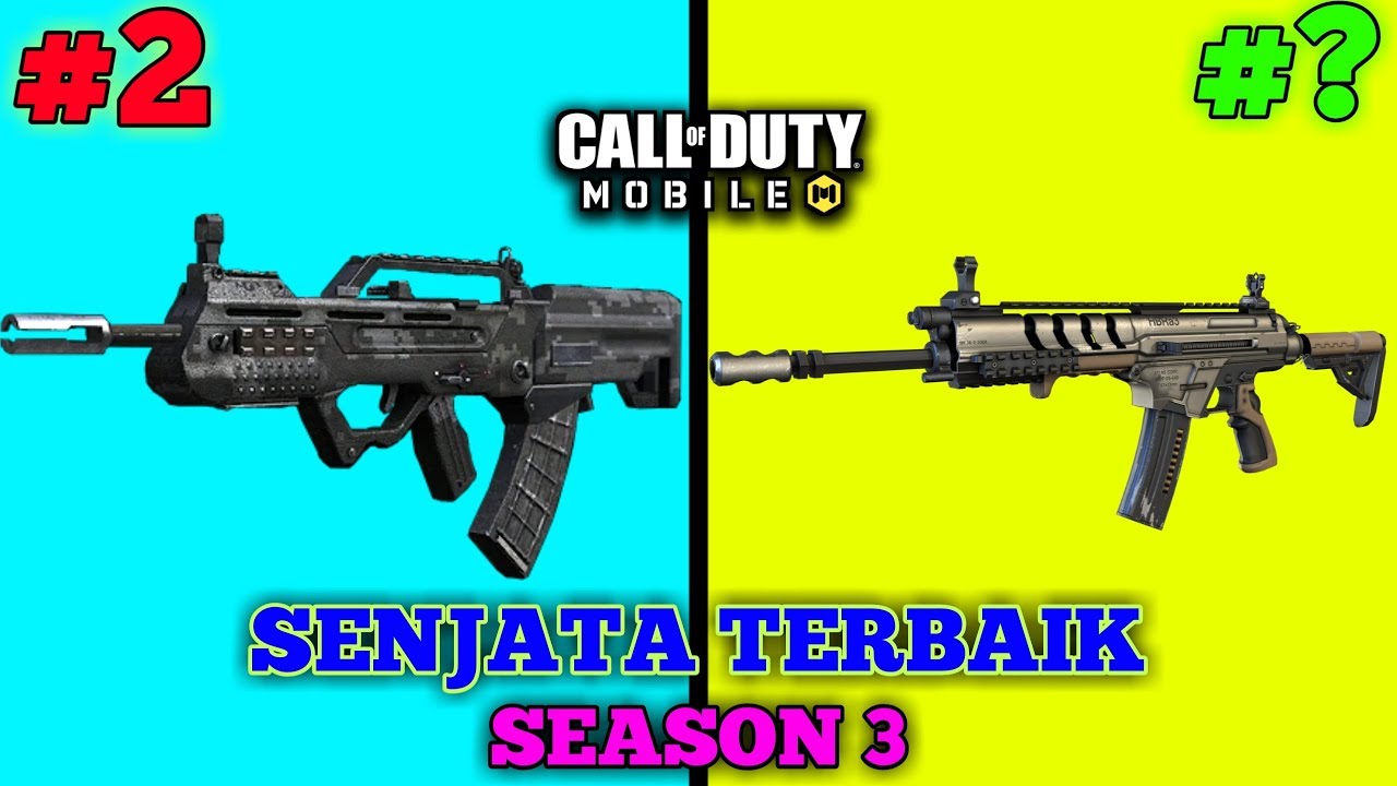 SENJATA-SENJATA TERBAIK DI SEASON 3 INI! | CODM Indonesia (COD Mobile ...